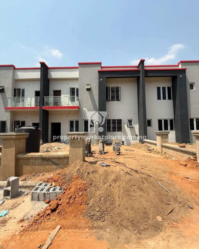 4 bedroom terrace duplex & Bq with private compound